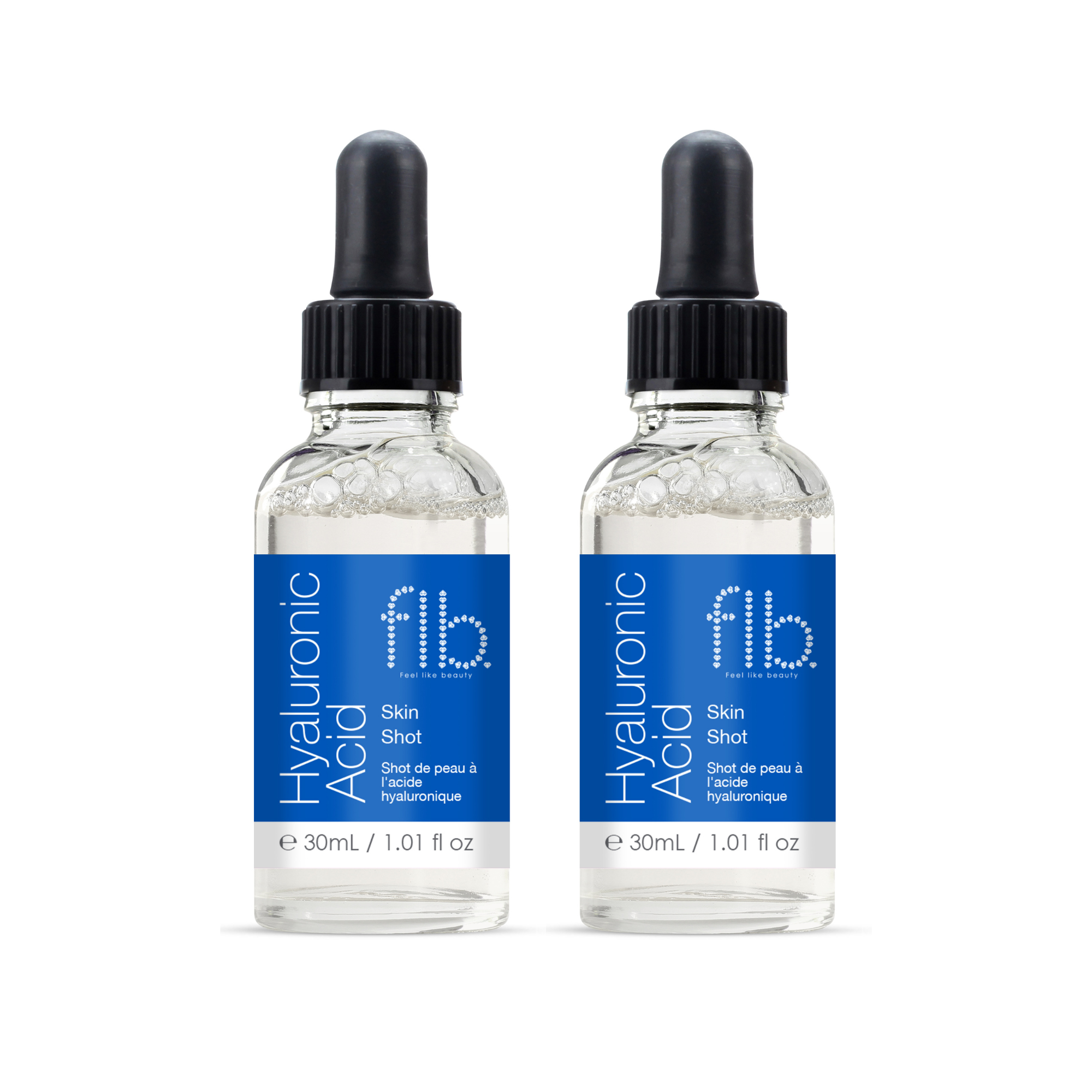 Feel Like Beauty Hyaluronic Acid Skin Shot 30ml Twin Value Savings Pac